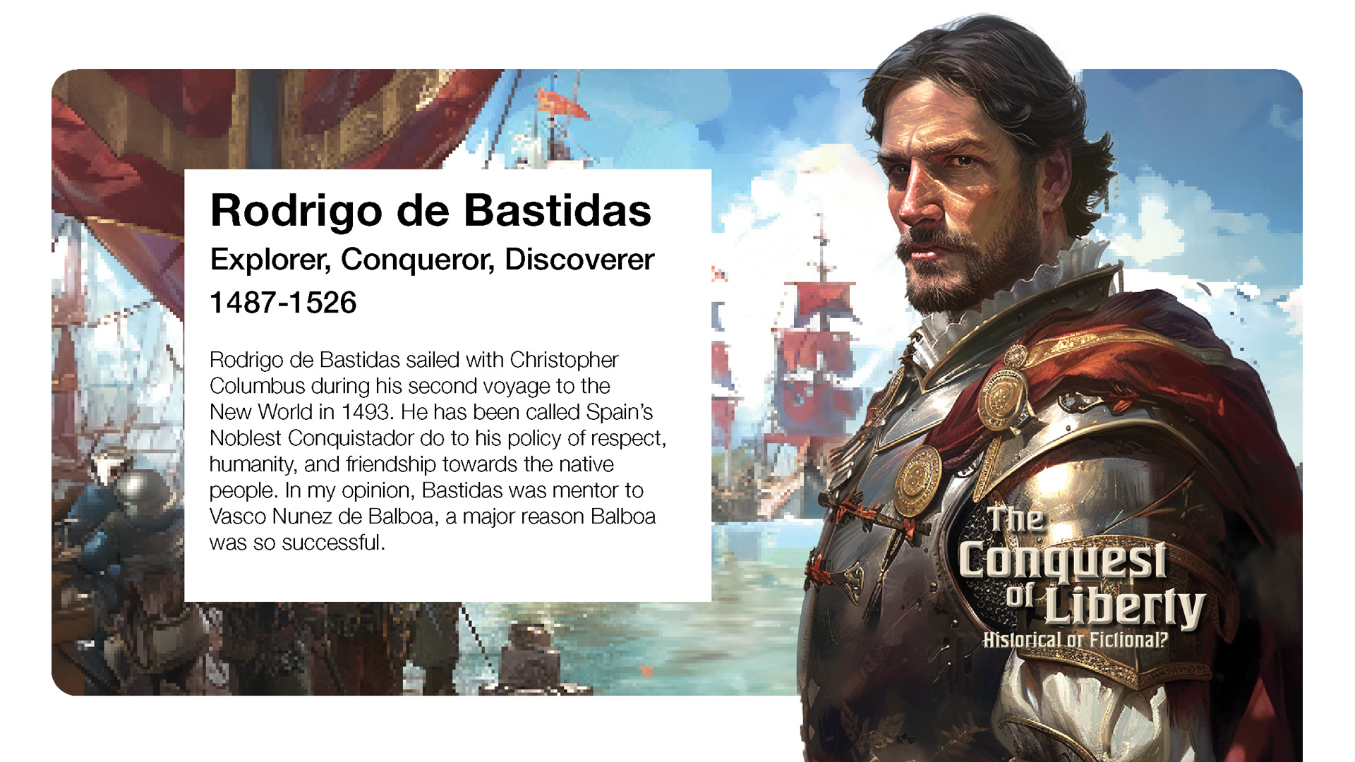 Rodrigo de Bastidas – KentMerrellAuthor.com
